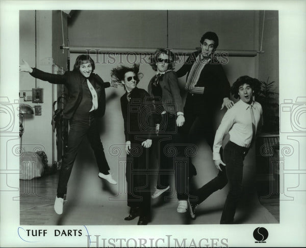 1978 Press Photo Tuff Darts band members - mjp41305 - Historic Images