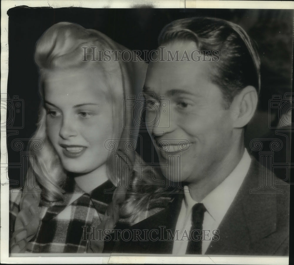 1941 Actor Franchot Tone Marries Actress Jean Wallace Mjp42817 1941 Actor Franchot Tone Marries Actress Jean Wallace Mjp42817