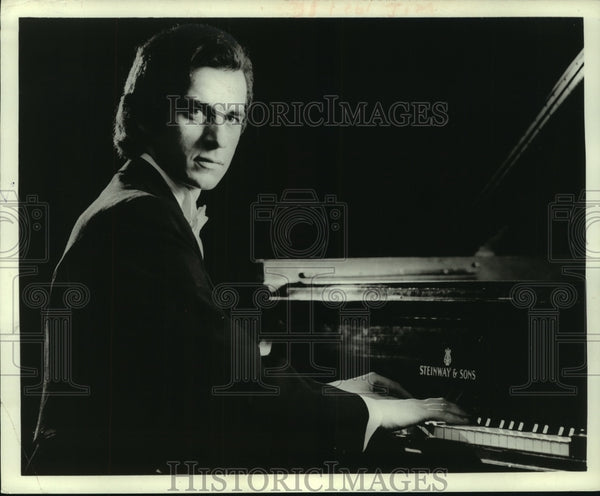 1973 Press Photo Pianist James Tocco, winner of 1973 Munich Piano Comp ...