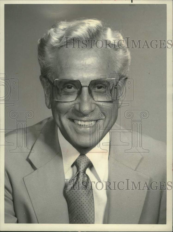 1980 Press Photo Allen Ludden, television personality and game show ho ...