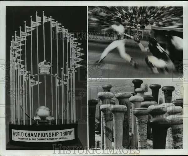 1983 Press Photo World Series - Trophy for Winner of Baseball World Se ...