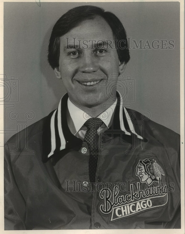 1984 Press Photo Cliff Koroll, new Milwaukee Admirals hockey coach ...