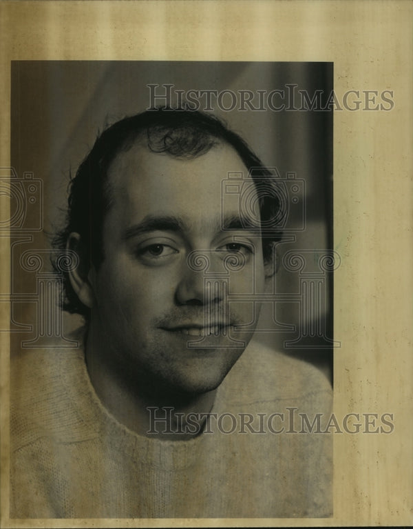 1984 Press Photo Mark Greco, bicycle racer & Schwinn Bicycle Company e ...