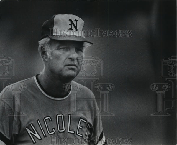 1976 Press Photo Richard Huxtable, Nicolet baseball - mjt12485 ...