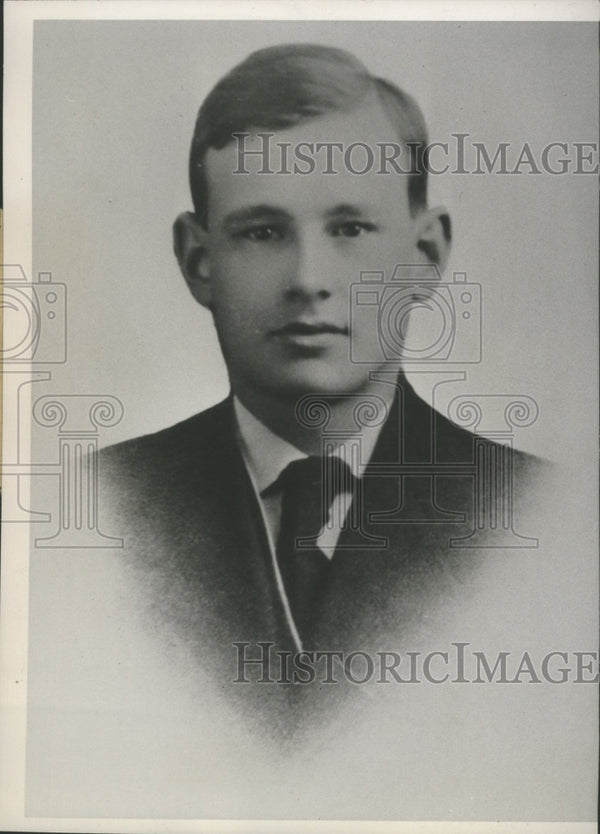 1936 Press Photo Kansas Gov. Alf Landon, candidate for Presidential no ...