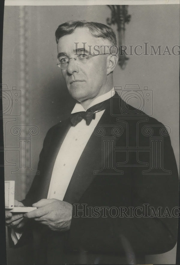1932 Press Photo Dr. Irving Langmuir won the Nobel Prize in Chemistry ...