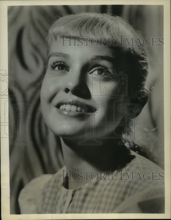 1962 Press Photo Broadway actress Kathy Dunn - mjx28799 - Historic Images
