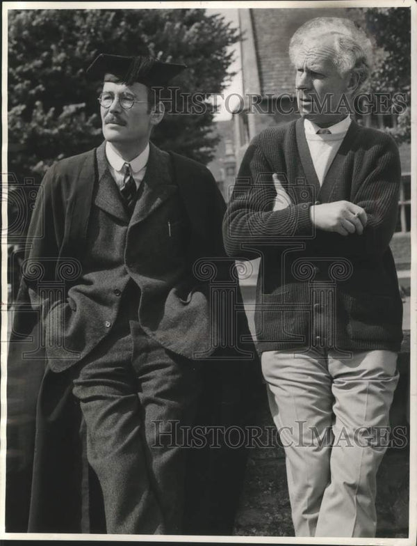 1968 Actor Peter O' Toole with Sherburne headmaster, Robert Powell ...