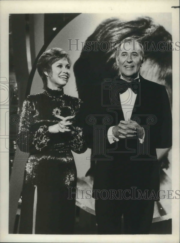 1978 Press Photo Comedians Mary Tyler Moore, Carl Reiner in "Mary" - m ...