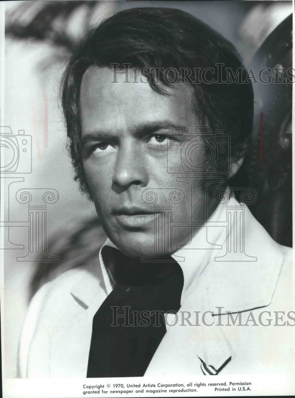 1970 Renato Salvatori plays Teddy Sanchez in "Burn!". - Historic Images