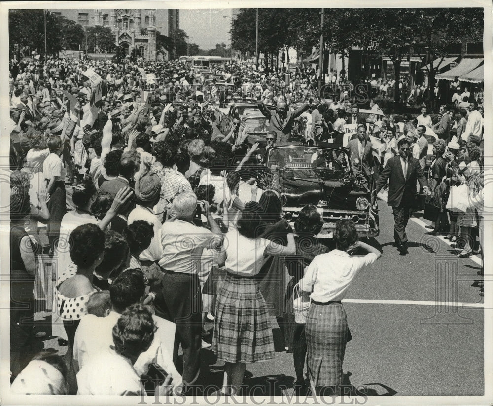 1960 Chicago Welcomed President Eisenhower to Republican Convention ...