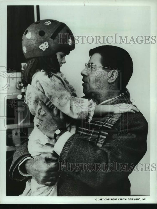 1987 Jerry Lewis & Jaclyn Bernstein in "Fight for Life" - Historic Images