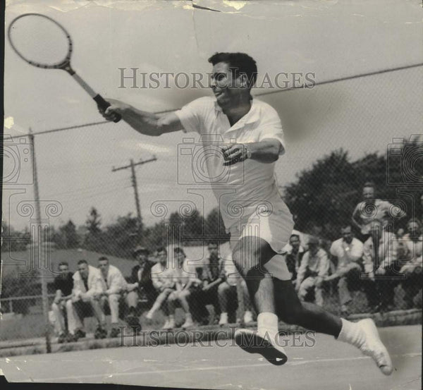 1958 Gary Adelman Wins State High School Tennis Singles Championship ...