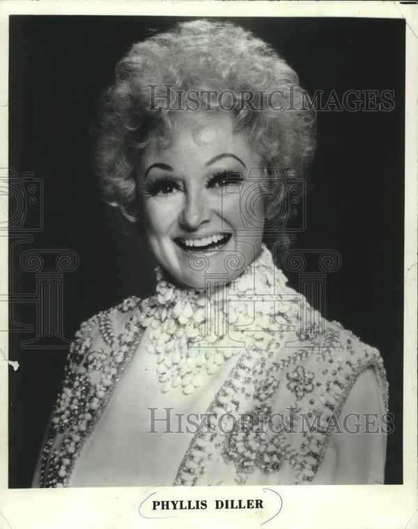 1979 Comedian Phyllis Diller - Historic Images