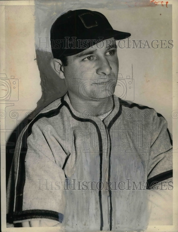 1941 Press Photo Bill Knickerbocker American Shortstop White Sox Baseb ...