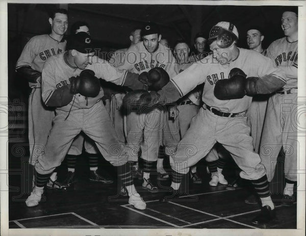1937 Coach Roy Johnson & Charlie Grimm NY Chi & Clevland SF LA ...