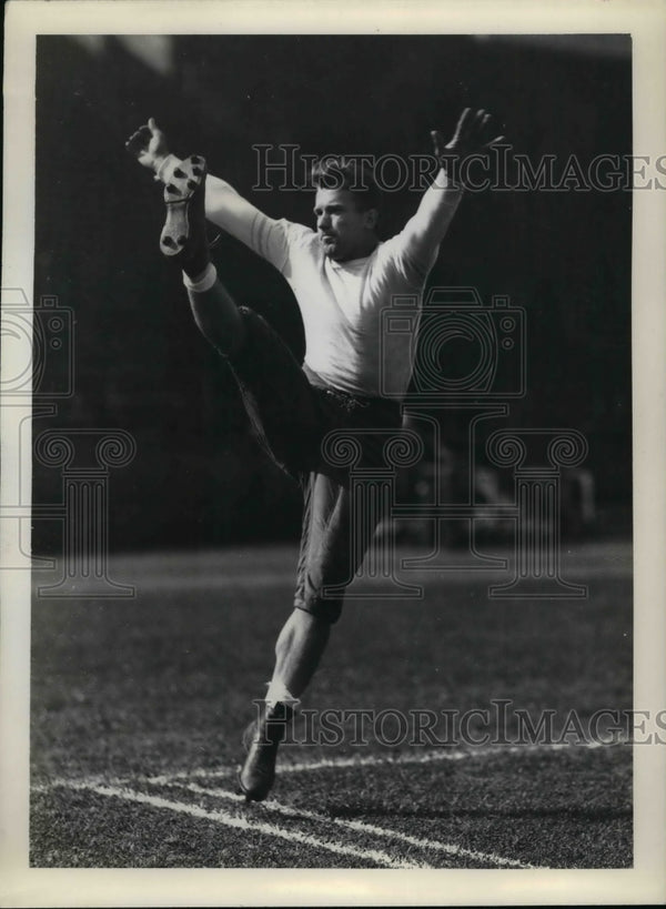 1937 Press Photo Pitt U football player, Frank Patrick - Historic Images
