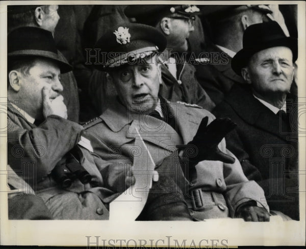 1969 General Lyman Lemnitzer Supreme Commander & Franz Josef Strauss ...