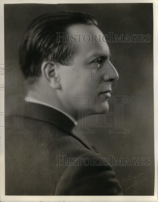 1931 Actor Charles Webster In "Radio Guild" - Historic Images