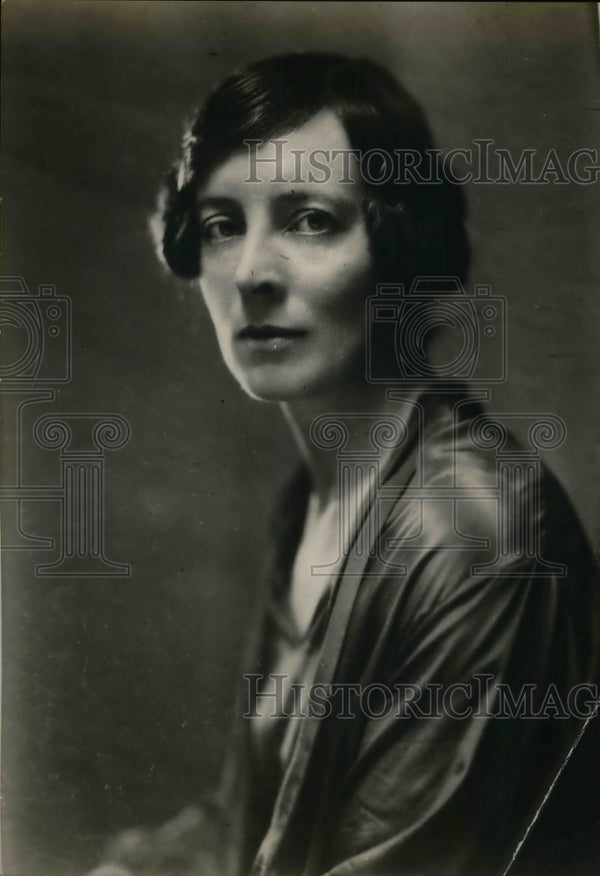 1926 Press Photo Mary Agnes Hamilton Editor of New Leader Labor Weekly ...