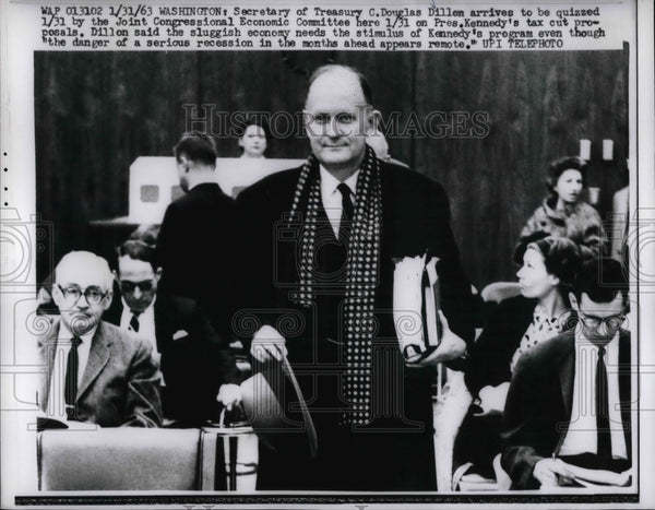 1963 Secretary of the Treasury C. Douglas Dillon - Historic Images