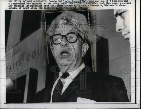 1967 Senate GOP leader Everett M. Dirksen - Historic Images