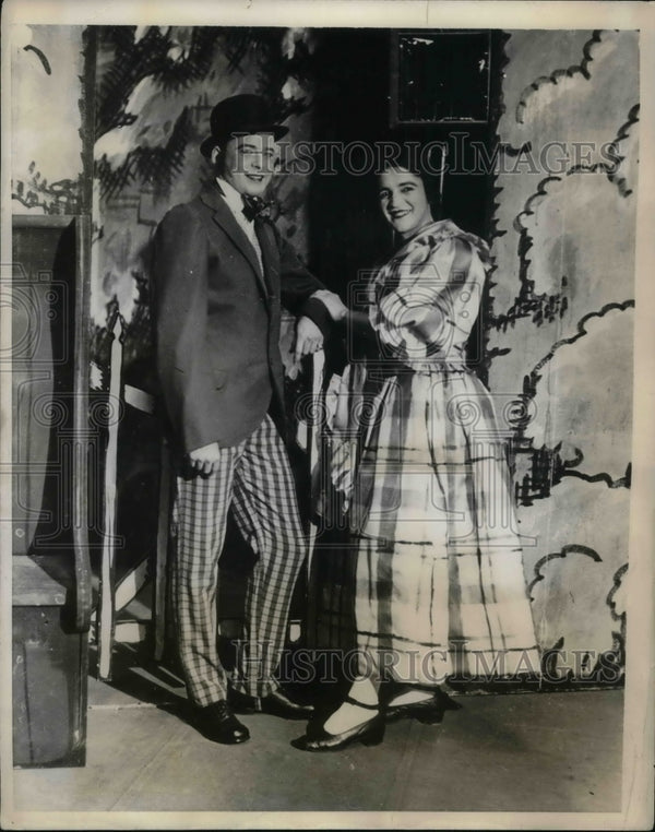 1931 Univ. of Penn play, Victor Greis, Charles Ince - Historic Images