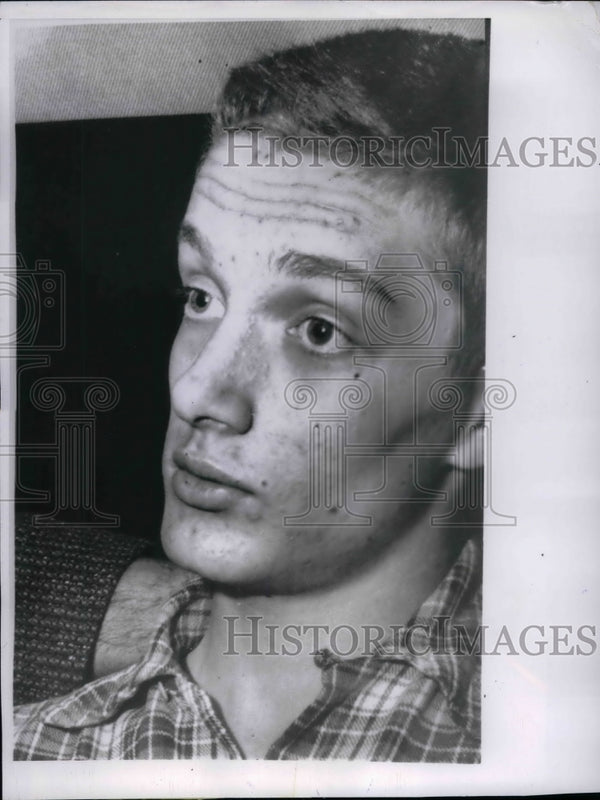 1958 Carl Eder, Suspect for the Slaying of Mother and Four Children ...