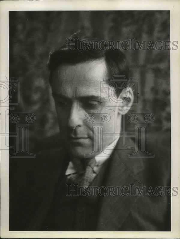 1932 Press Photo Professor Edward Leon Harvey Oxford England - nea3820 ...