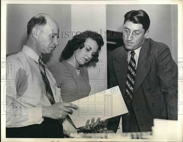 1941 Press Photo John Rigney Pitcher Chicago White Sox Drafted Into Ar ...