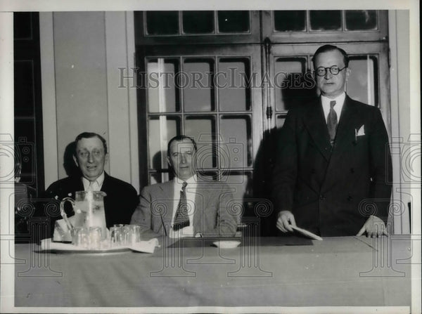 1932 Press Photo Paul Henkel president of the Allied Industries Associ ...