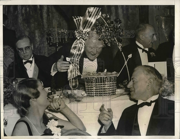 1936 VP Garner, Charles Michelson, Bruce Kraemer, Henry Morgenthau ...