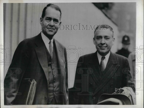 1944 Dr. Adolf Berle & Edward Warner, U.S. aviation experts - Historic ...