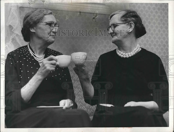 1961 Nellie Stokes of Montreal & Florence Moran of Ireland - Historic ...