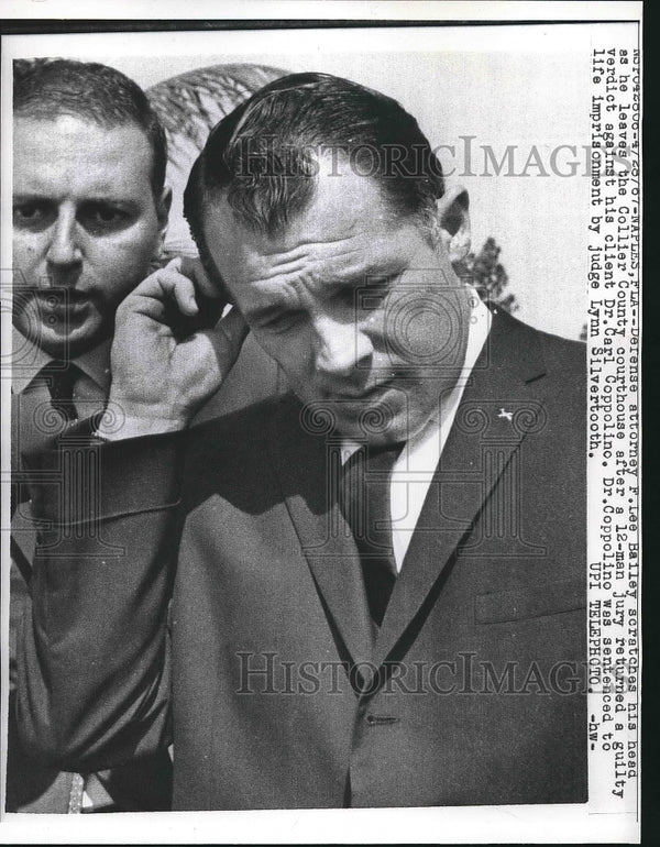 1967 Defense Attorney F. Lee Bailey Dr. Carl Coppolino Found Guilty ...