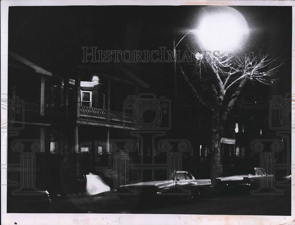 1964 Normal street lighting leaves majority of area in dark - Historic ...