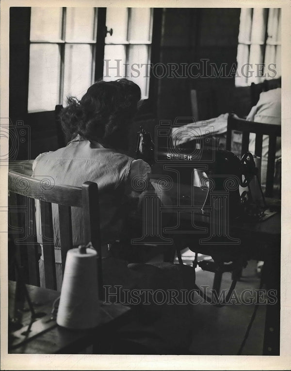 1950 Women's Sewing Workhouse - Historic Images