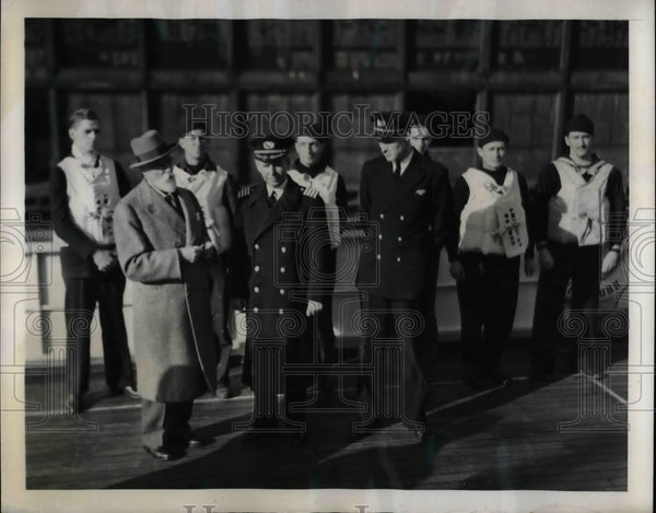 1939 Herbert L. Satterlee, Capt. H. Pederson, James A. Knowlton ...