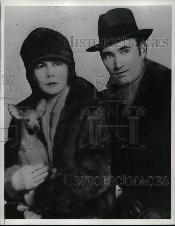 1938 Mr & Mrs Karl Kruger in Hollywood - nea66648 - Historic Images
