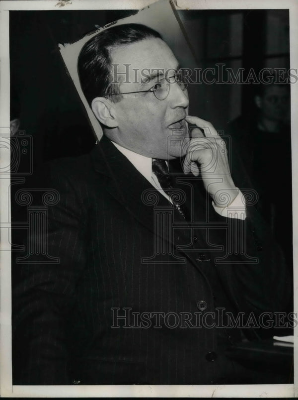 1939 Social Security board member Arthur J. Altmeyer in D.C. - Historic ...