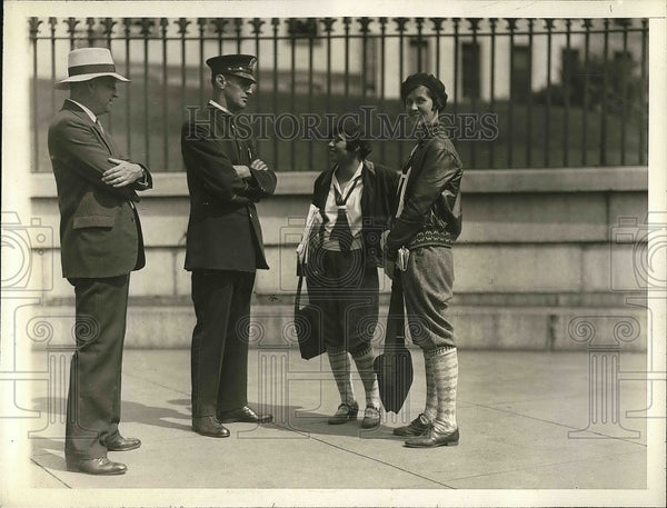 1927 Harriett Morgan Mary Hough Columbia University - Historic Images