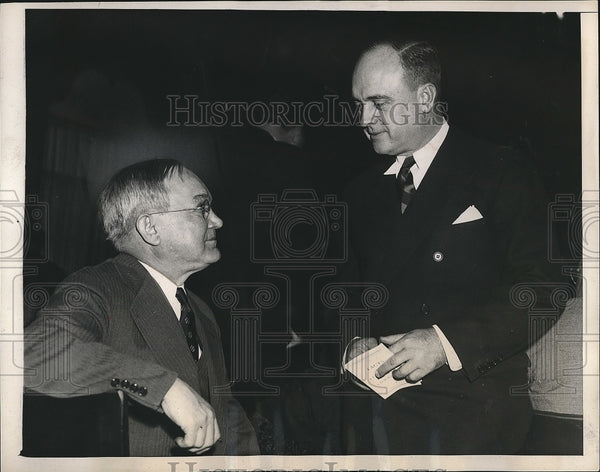1938 Former Senator Daniel Hastings Glenn Frank - nea73460 - Historic ...
