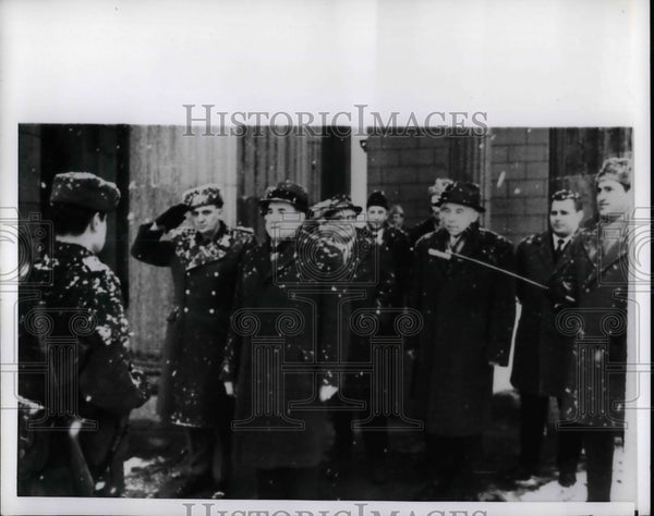 1970 Press Photo Soviet Foreign Minister Andrei Gromyko, Maj. Gen. W ...