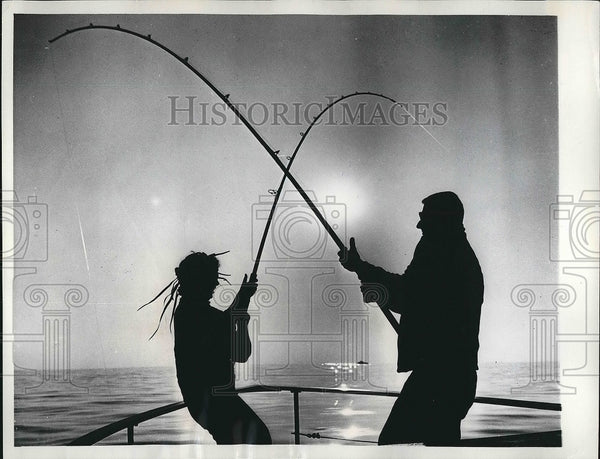 1961 Shadowed Swordsmen locked in Mortal Duel in Southern Calif ...