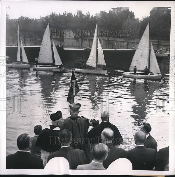 1953 Cardinal Feltin Archbishop Of Paris - Historic Images
