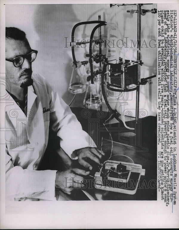 1958 Dr. Ross Quinn Scientist Lockheed Missile System Divisions ...