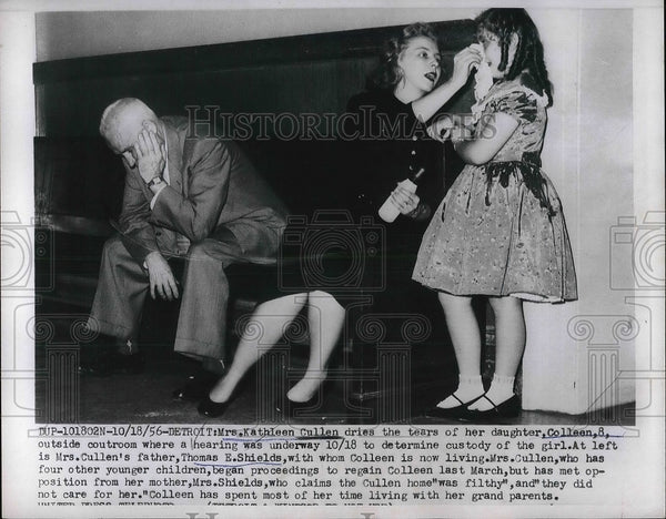 1956 Kathleen Cullen Colleen Thomas E Shields Custody Trial - Historic ...