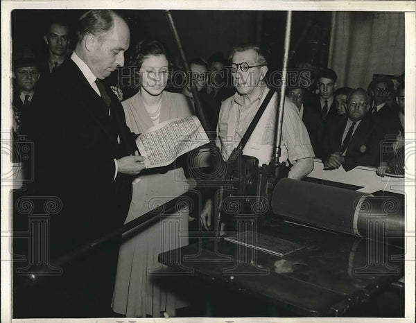 1938 Dr. Henry Butler Allen, Florence Penland, Samuel Reeder - Historic ...