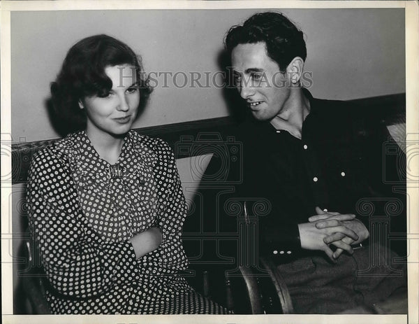 1936 Virginia Lindahl and Les Renee after being arrested - nea82926 ...