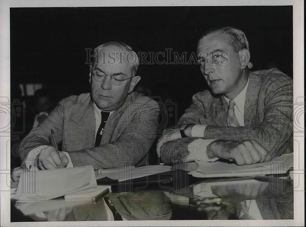1938 NLRB Hearings, Attorney Clyde Armstrong and Earl F. Reed ...